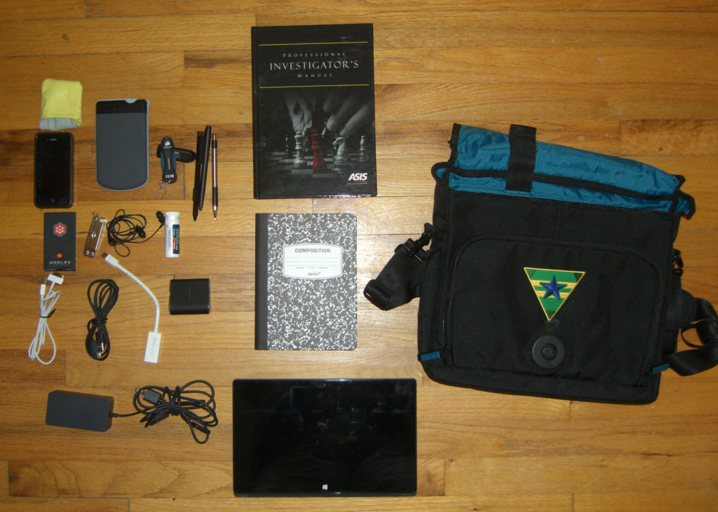 Bag Contents - Joshua Villines